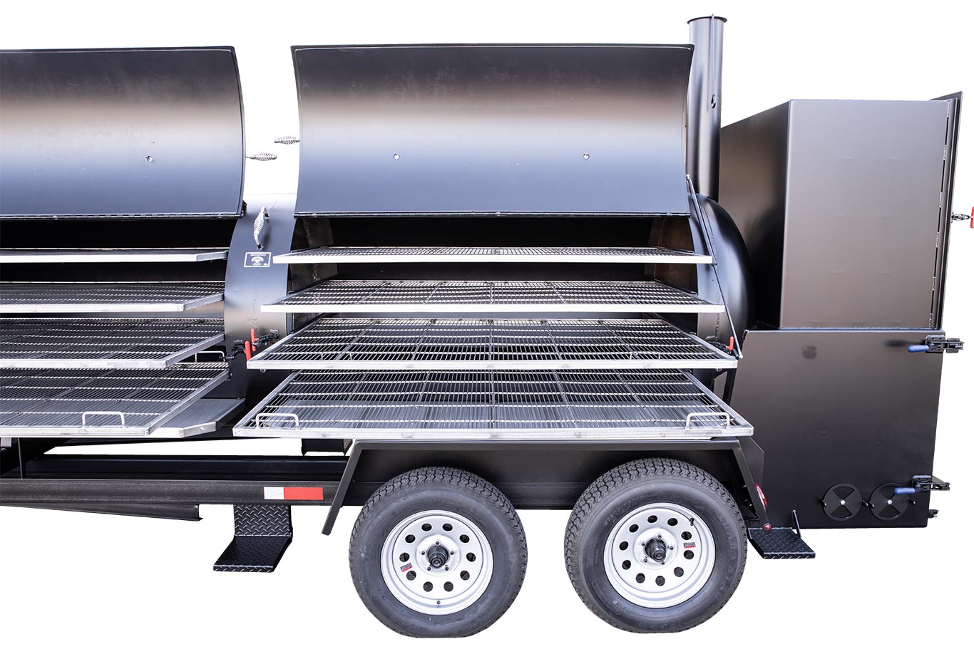 Meadow Creek TS1000 Barbeque Smoker Trailer - Smoke'n Dudes BBQ Co