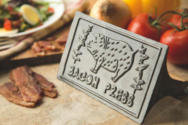 Outset Cast Iron Bacon Press - Smoke'n Dudes BBQ Supply