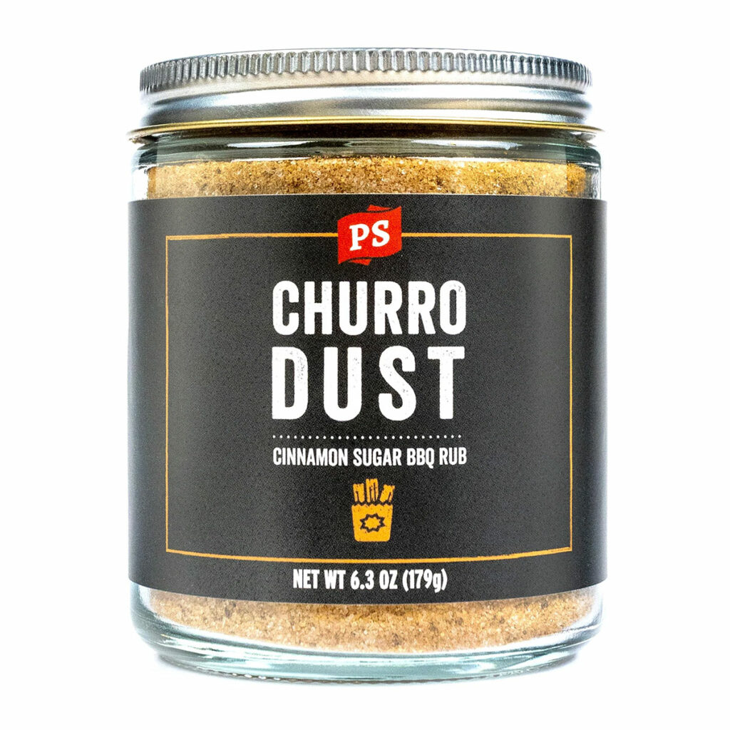 PS Churro Dust Cinnamon Sugar BBQ Rub - Smoke'n Dudes BBQ Supply